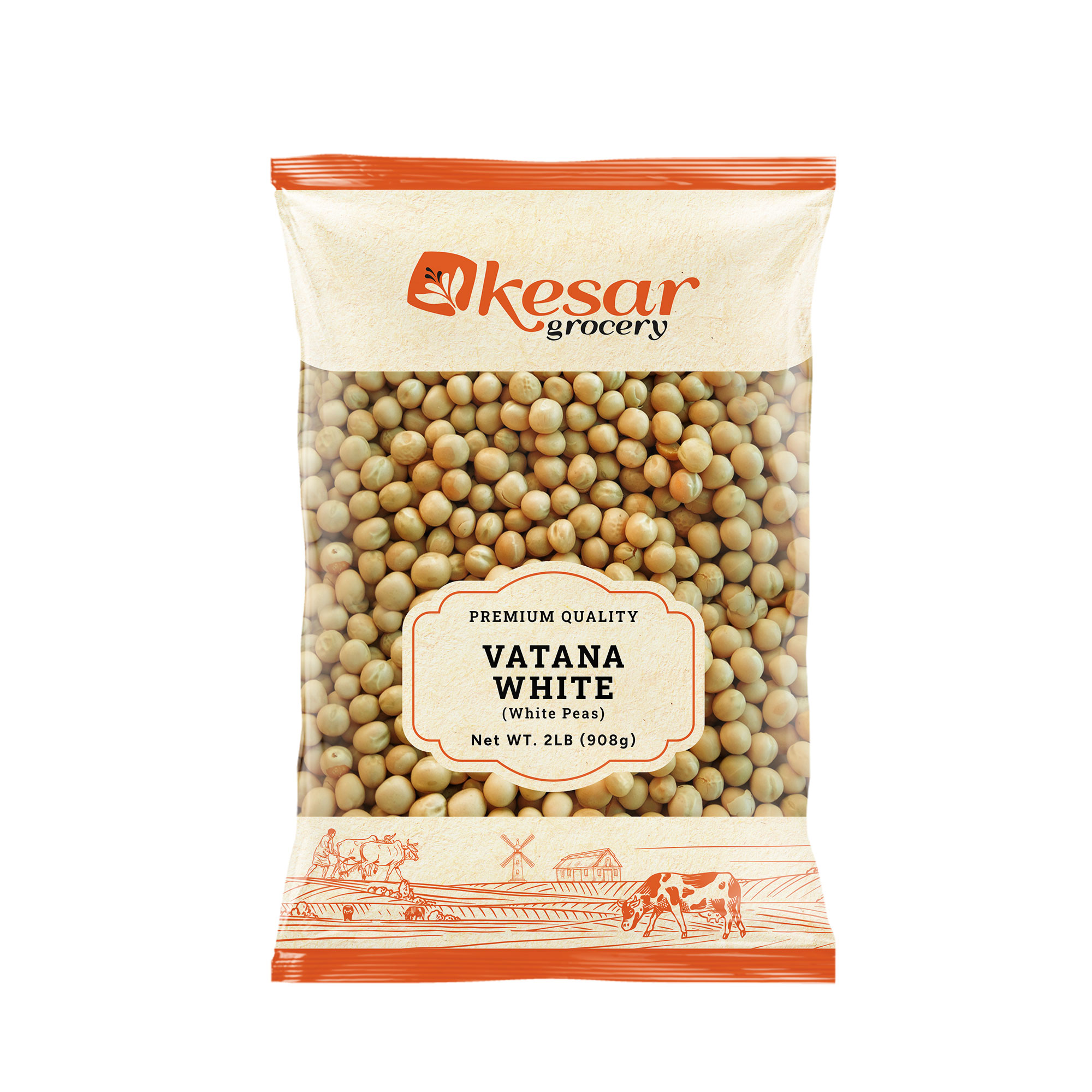 Buy Online Kesar Vatana White, 2lb (908g) | NJ USA.